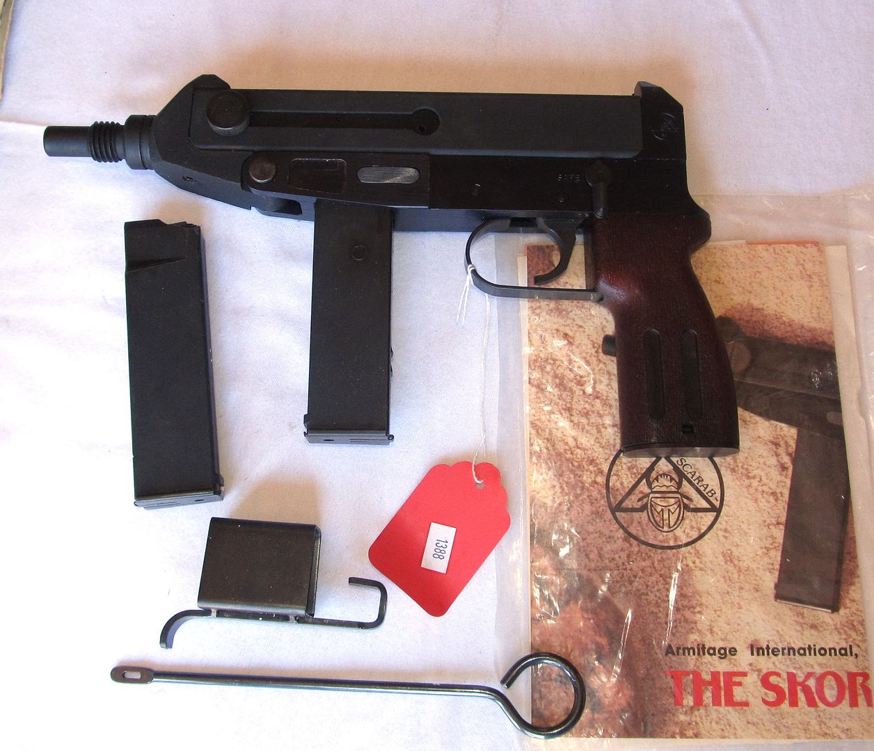 SPF: 9mm Skorpion Scarab pistol NIB | AK Rifles