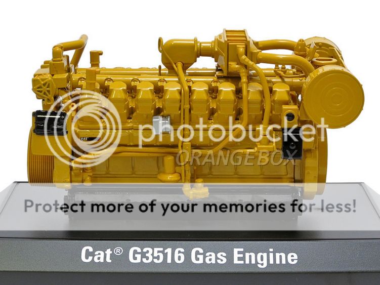 Motor Caterpillar G3516 Gas Engine 1:25 Norscot 55238 - R$ 494,35 em ...